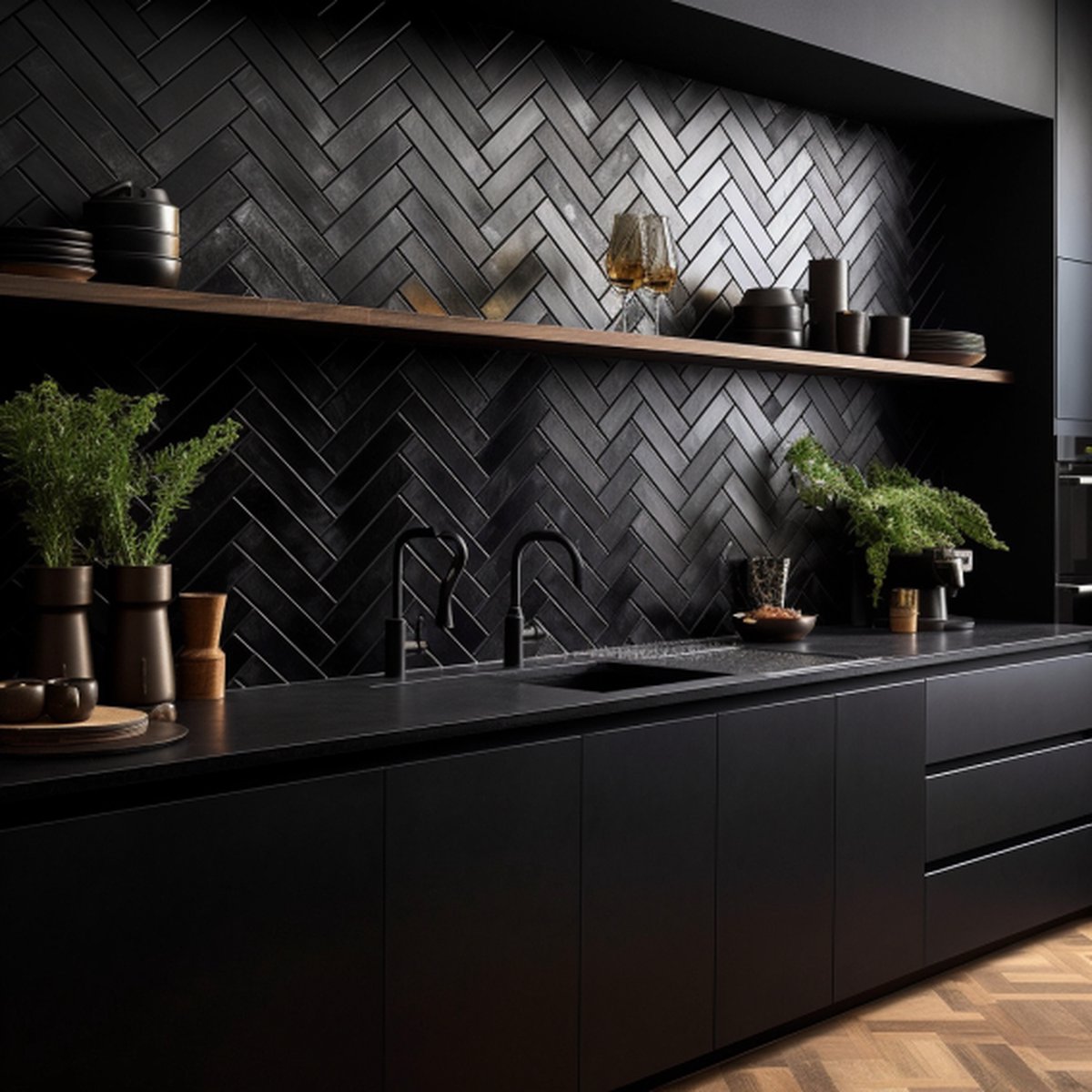 Plaktegels keuken. Snel, gemakkelijk en stijlvol renoveren